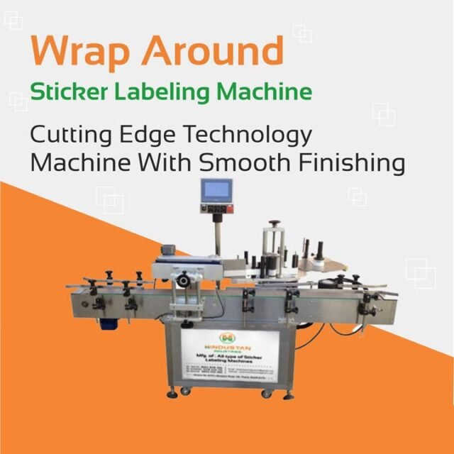 Wrap Around Bottle Labeling Machine – Sticker Labeling Machine in India
